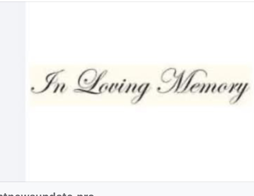 In Loving Memory of Mrs. Mona Vice, Chairperson of the Nicholas County ... In Loving Memory of Mrs. Mona Vice, Chairperson of the Nicholas County ...